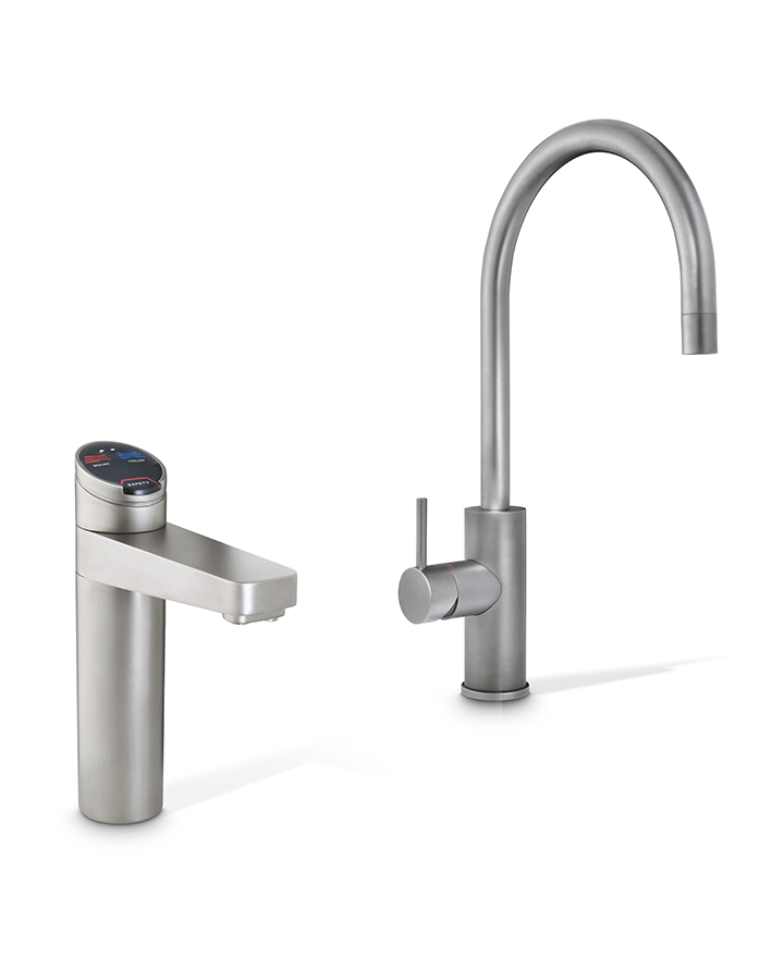 HydroTap G5 BCHA40 4-in-1 Elite tap with Arc Mixer Gunmetal | Zenith Water