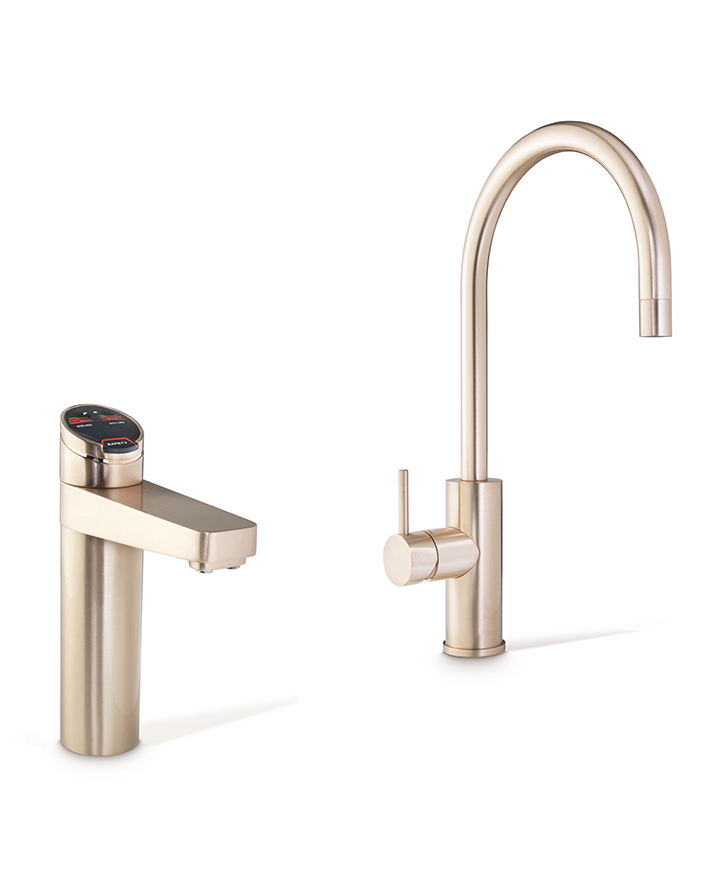 HydroTap G5 BHA60 3-in-1 Elite tap with Arc Mixer Brushed Rose Gold ...