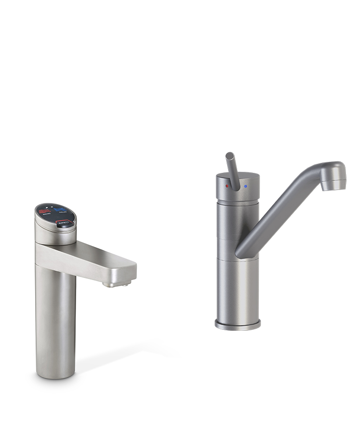 HydroTap G5 BCHA100 4-in-1 Elite tap with Classic Mixer Gunmetal ...