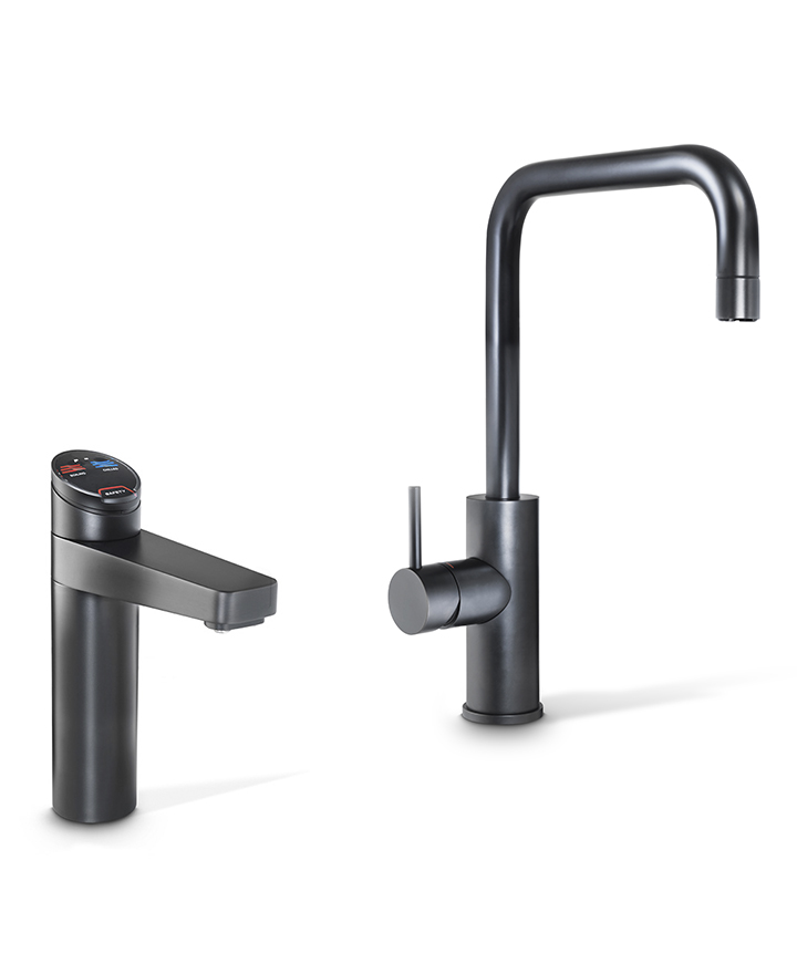 HydroTap G5 BCHA40 4-in-1 Elite tap with Cube Mixer Matte Black ...
